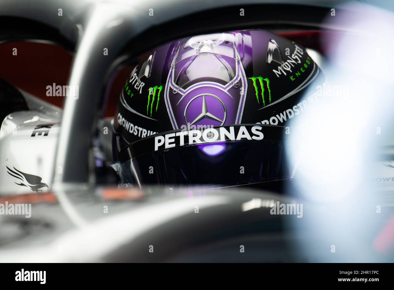 Lewis Hamilton (GBR) Mercedes AMG F1 W13. 24.02.2022. Formula One ...