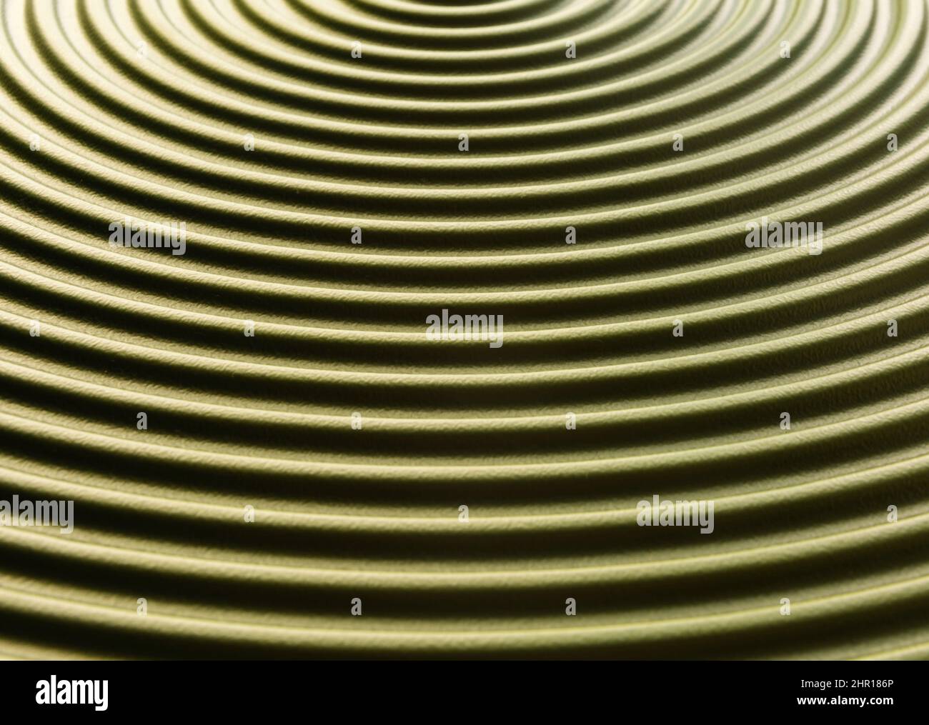 Abstract background green texture with concentric circles, circles ...