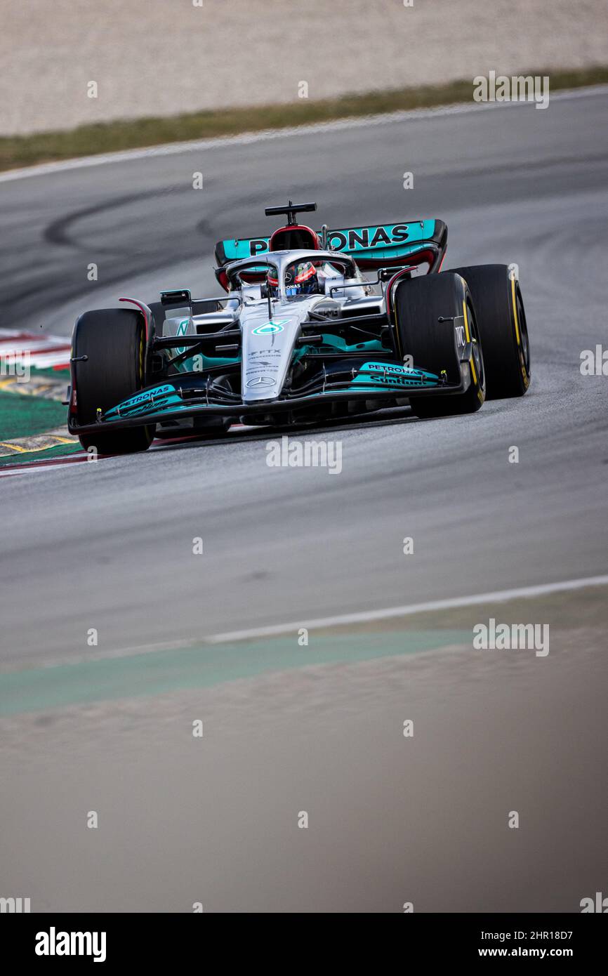 George Russell (GBR) Mercedes AMG F1 W13. 24.02.2022. Formula One ...