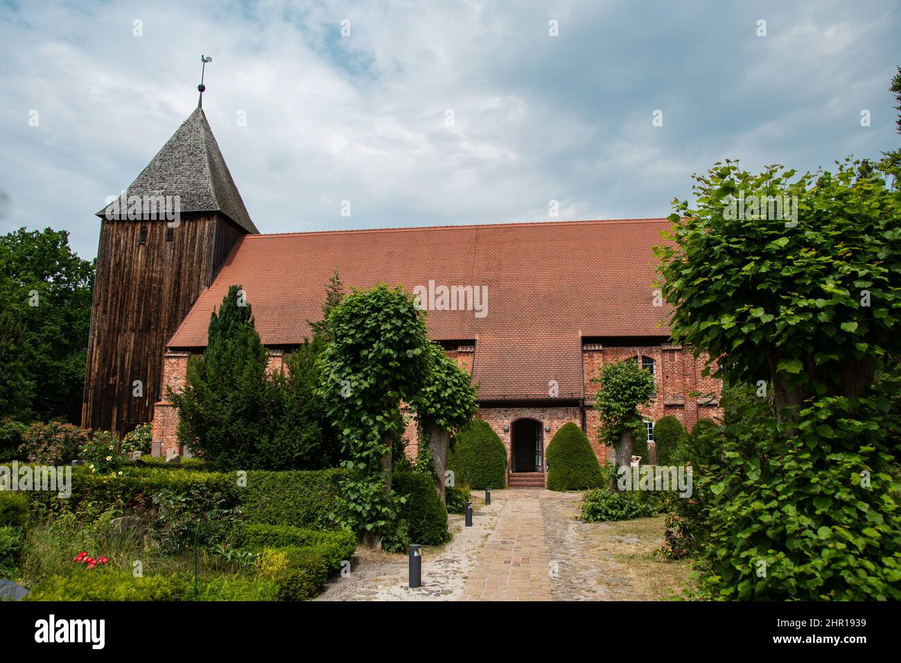 The seaman's church in Prerow from the 18th century Stock Photo - Alamy