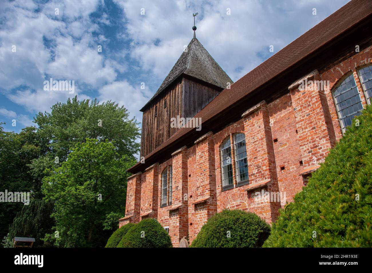 The seaman's church in Prerow from the 18th century Stock Photo - Alamy