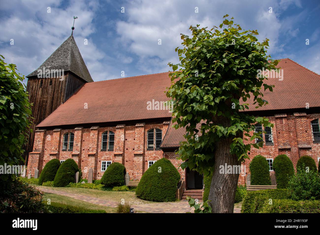 The seaman's church in Prerow from the 18th century Stock Photo - Alamy