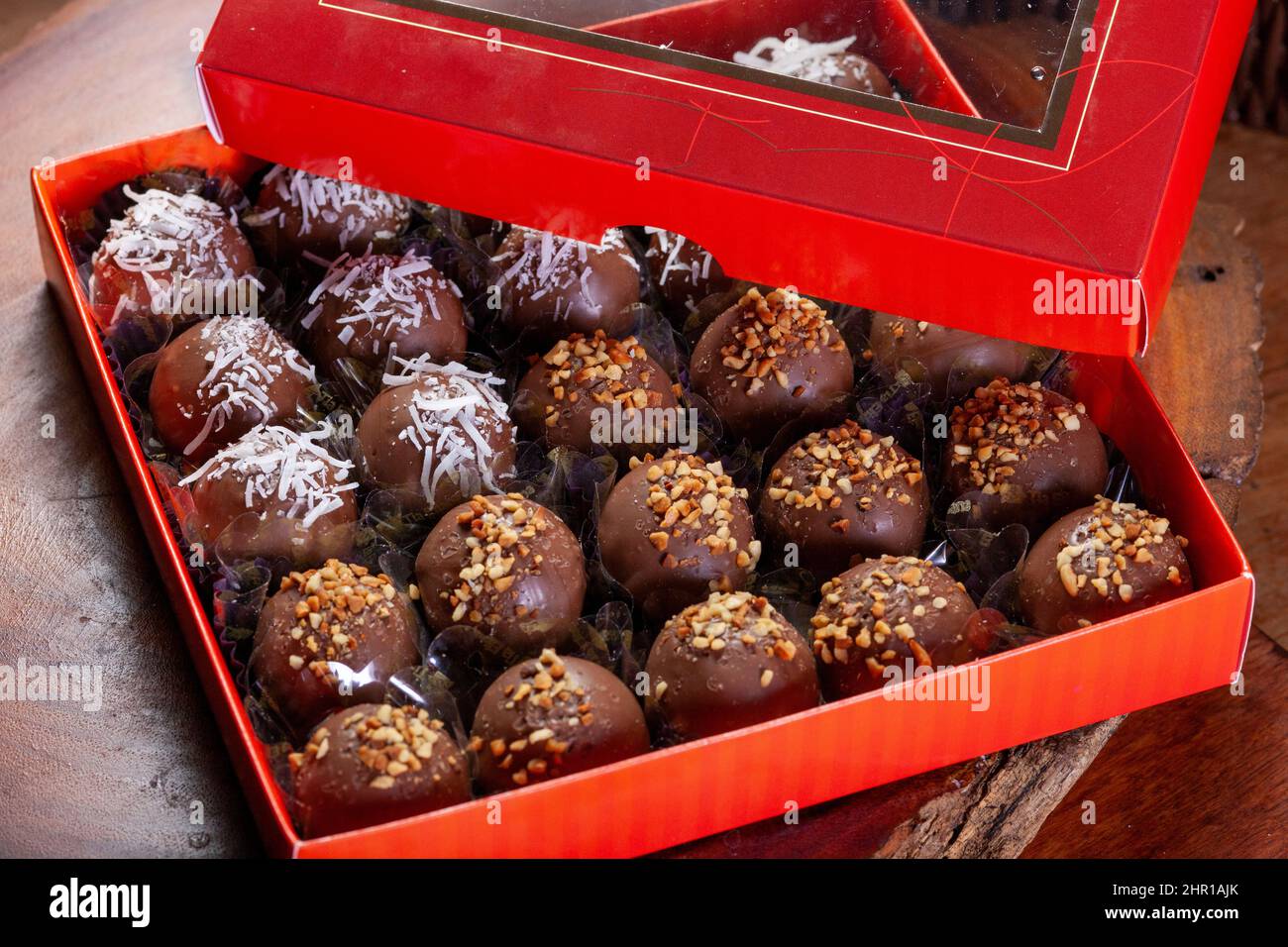 Chocolate, Chocolate Candy, Truffle Stock Photo - Alamy