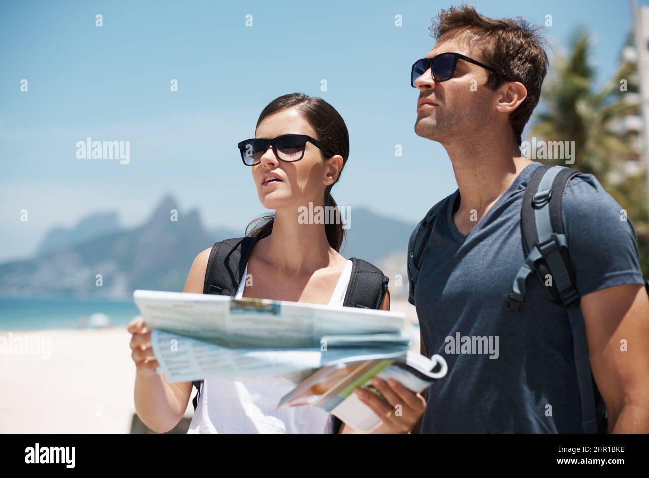 Ask directions map hi-res stock photography and images - Alamy
