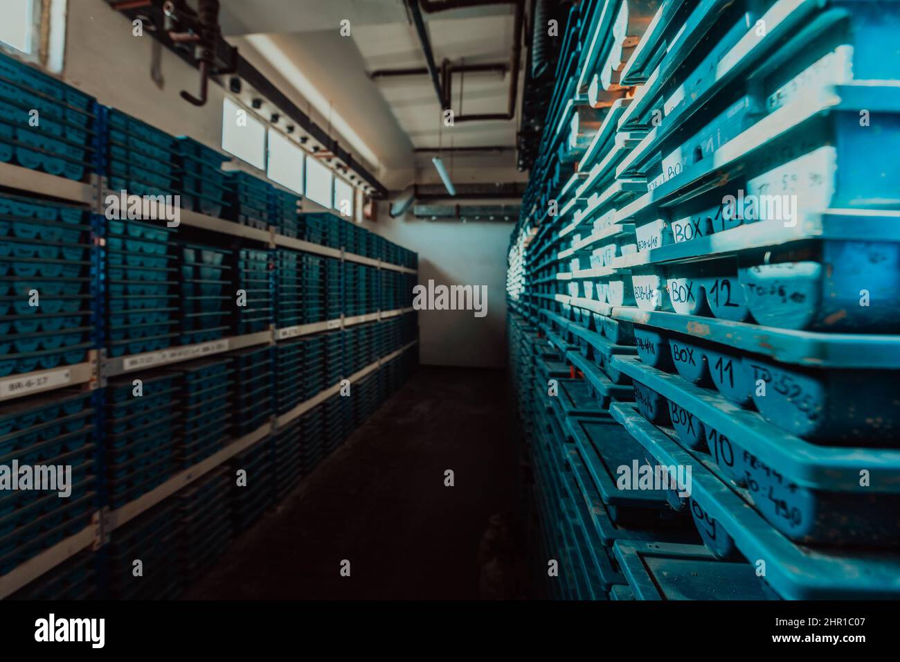 Core boxes geology hi-res stock photography and images - Alamy