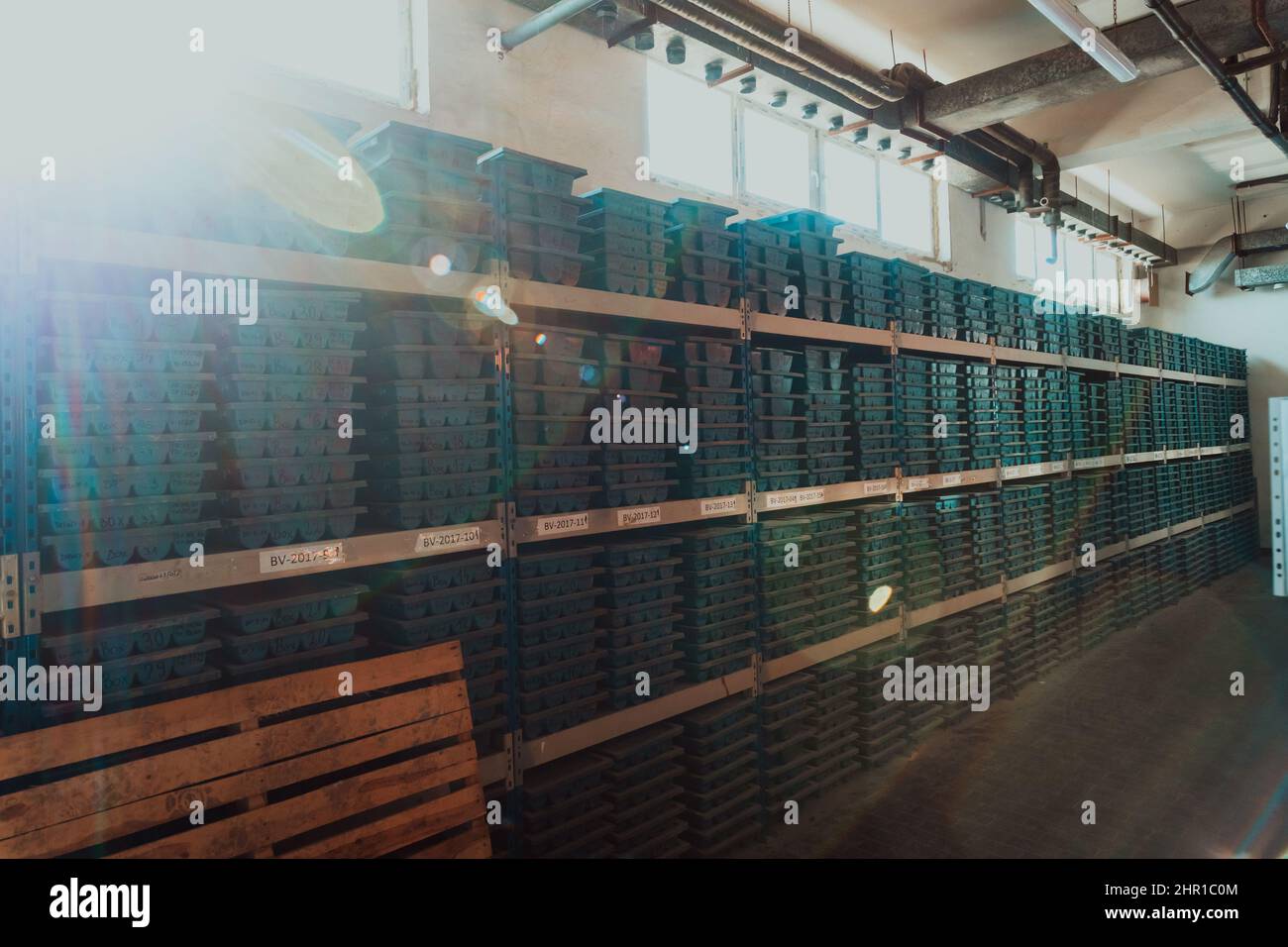 Core boxes geology hi-res stock photography and images - Alamy