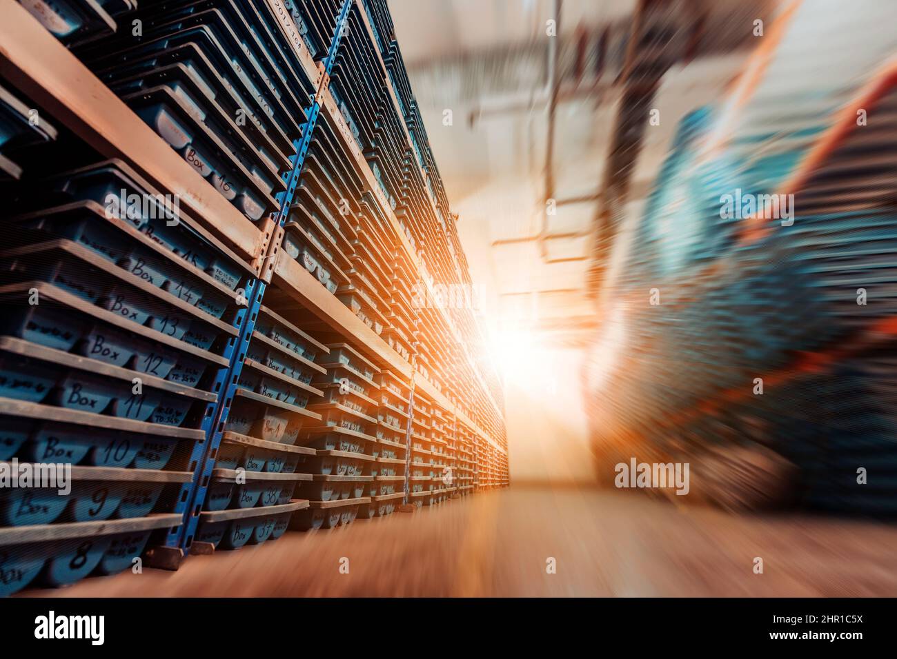 Core boxes geology hi-res stock photography and images - Alamy