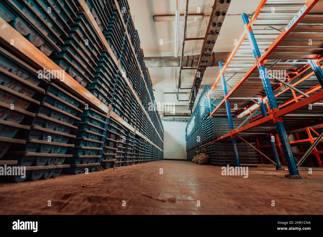 Core boxes geology hi-res stock photography and images - Alamy