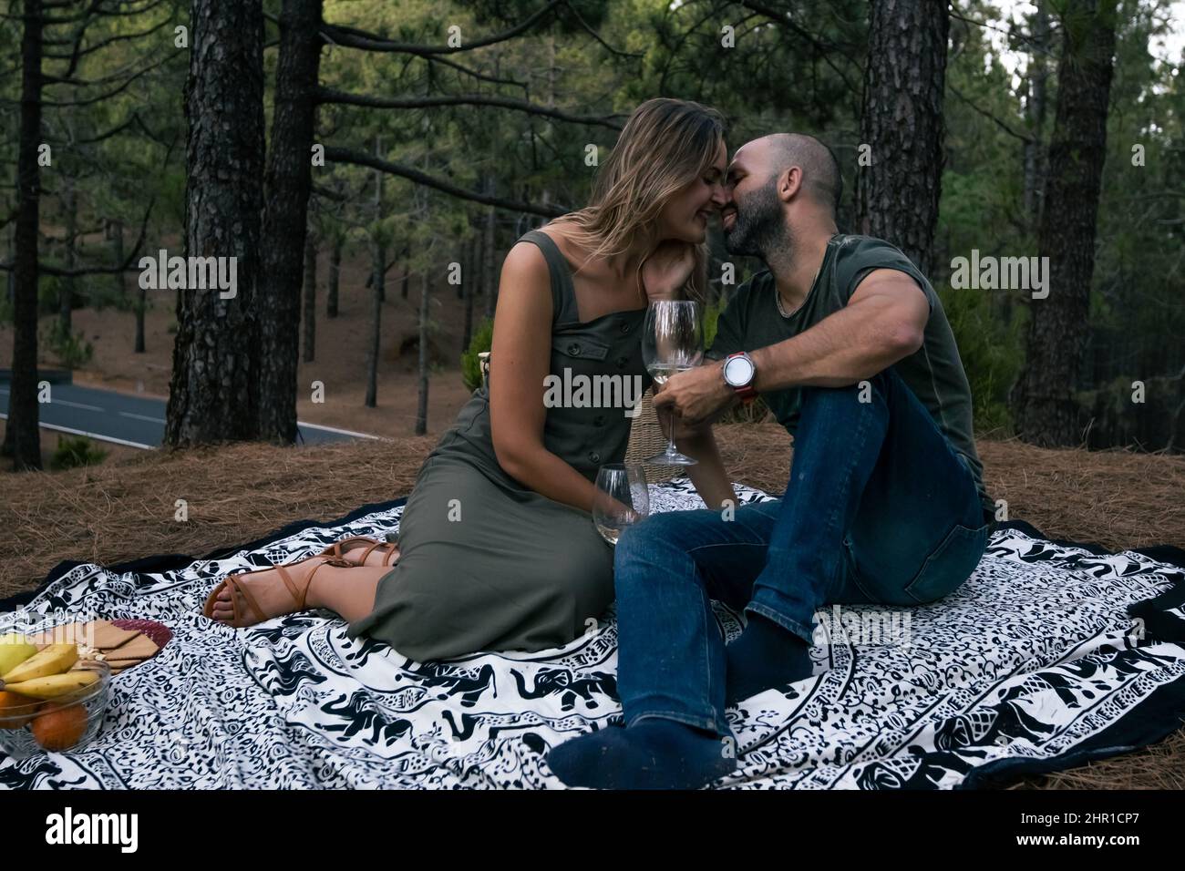 Young couple sharing good times together Stock Photo - Alamy