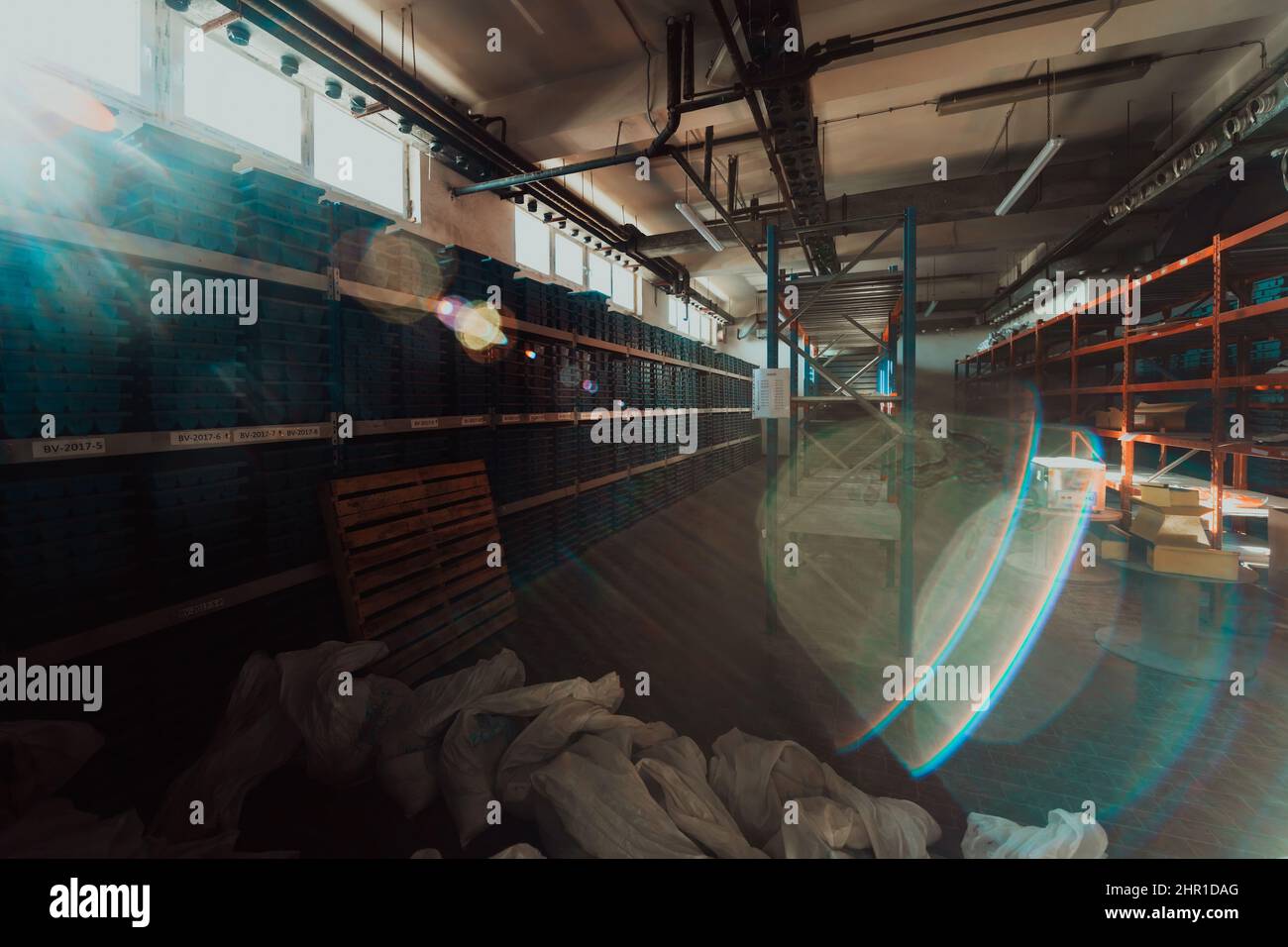 Gold mining storage rock core samples geology drilling industy. Large ...