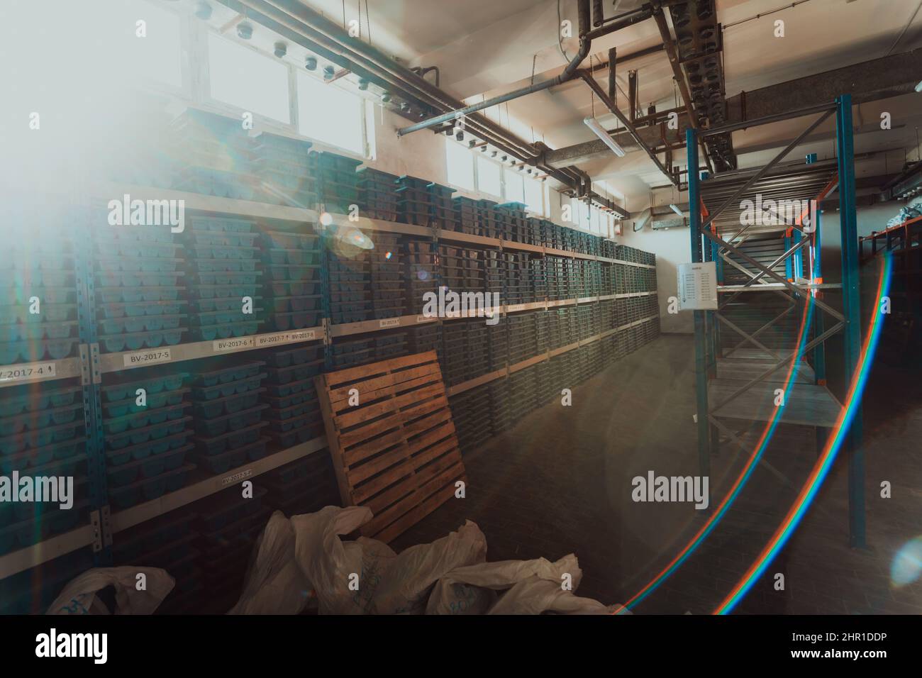 Core boxes geology hi-res stock photography and images - Alamy