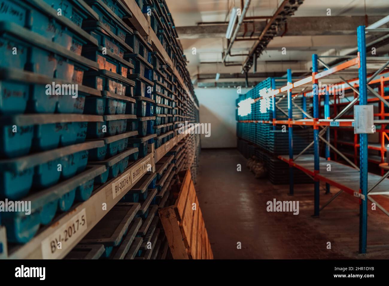 Core boxes geology hi-res stock photography and images - Alamy