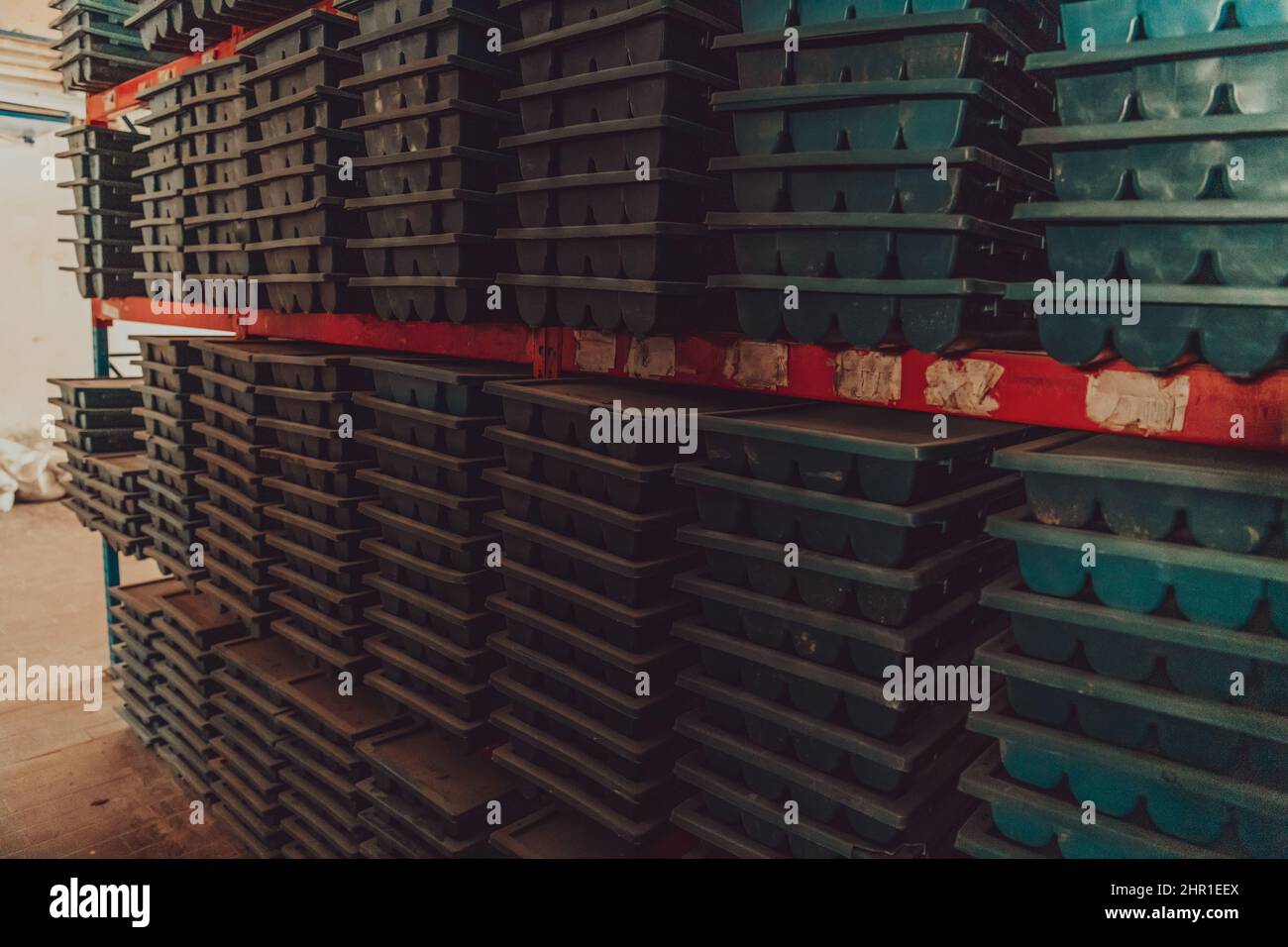 Rock core sample storage hi-res stock photography and images - Alamy