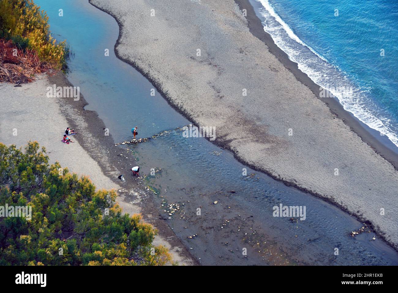 Preveli beach hi-res stock photography and images - Alamy