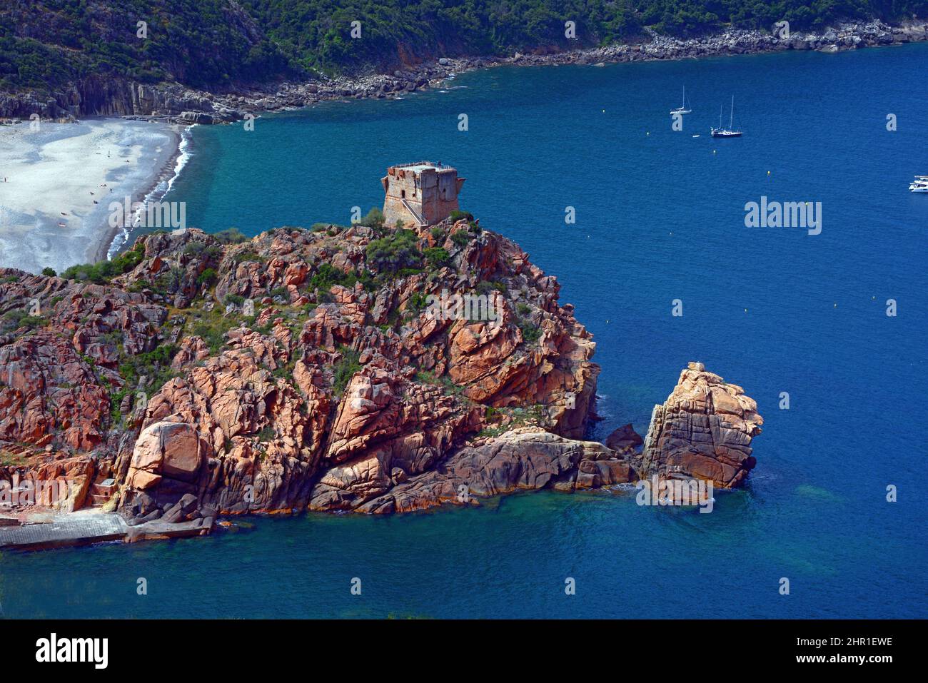 Genoese towers in corsica hi-res stock photography and images - Alamy