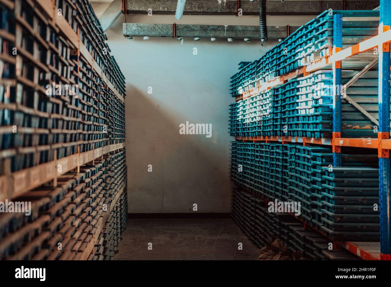 Gold mining storage rock core samples geology drilling industy. Large ...