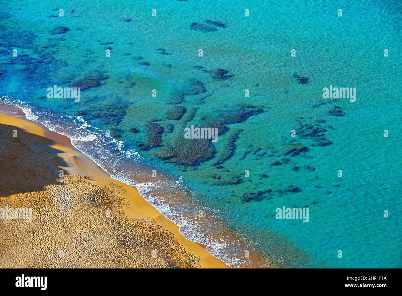 the red beach of Matala, Greece, Crete, Matala Stock Photo - Alamy