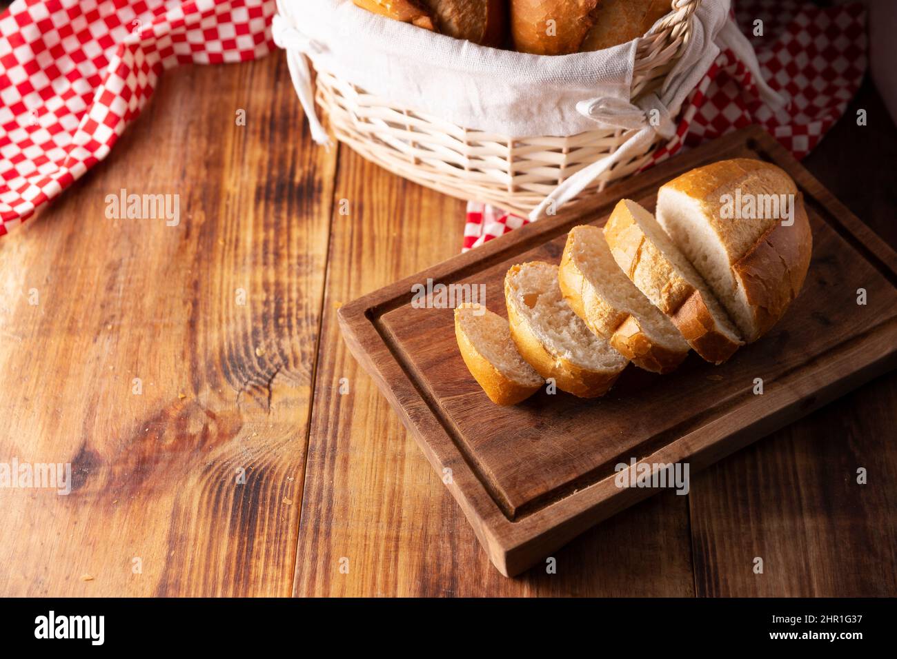 Bolillos. Traditional mexican bakery. White bread commonly used to ...