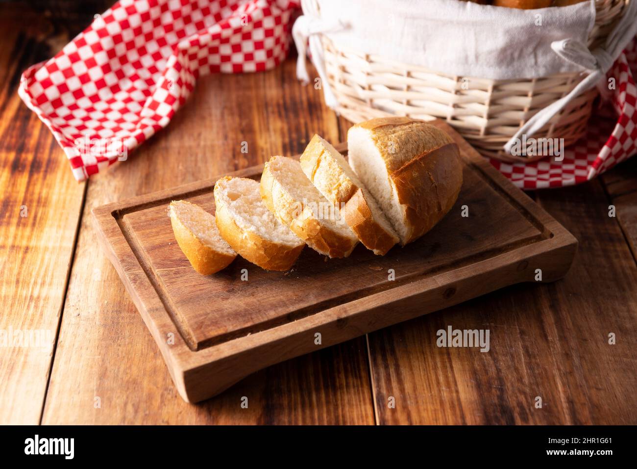 Bolillos. Traditional mexican bakery. White bread commonly used to ...