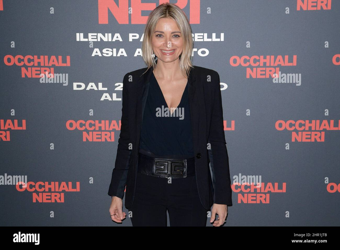 Maria Rosaria Russo attends the premiere of the movie Occhiali neri at ...