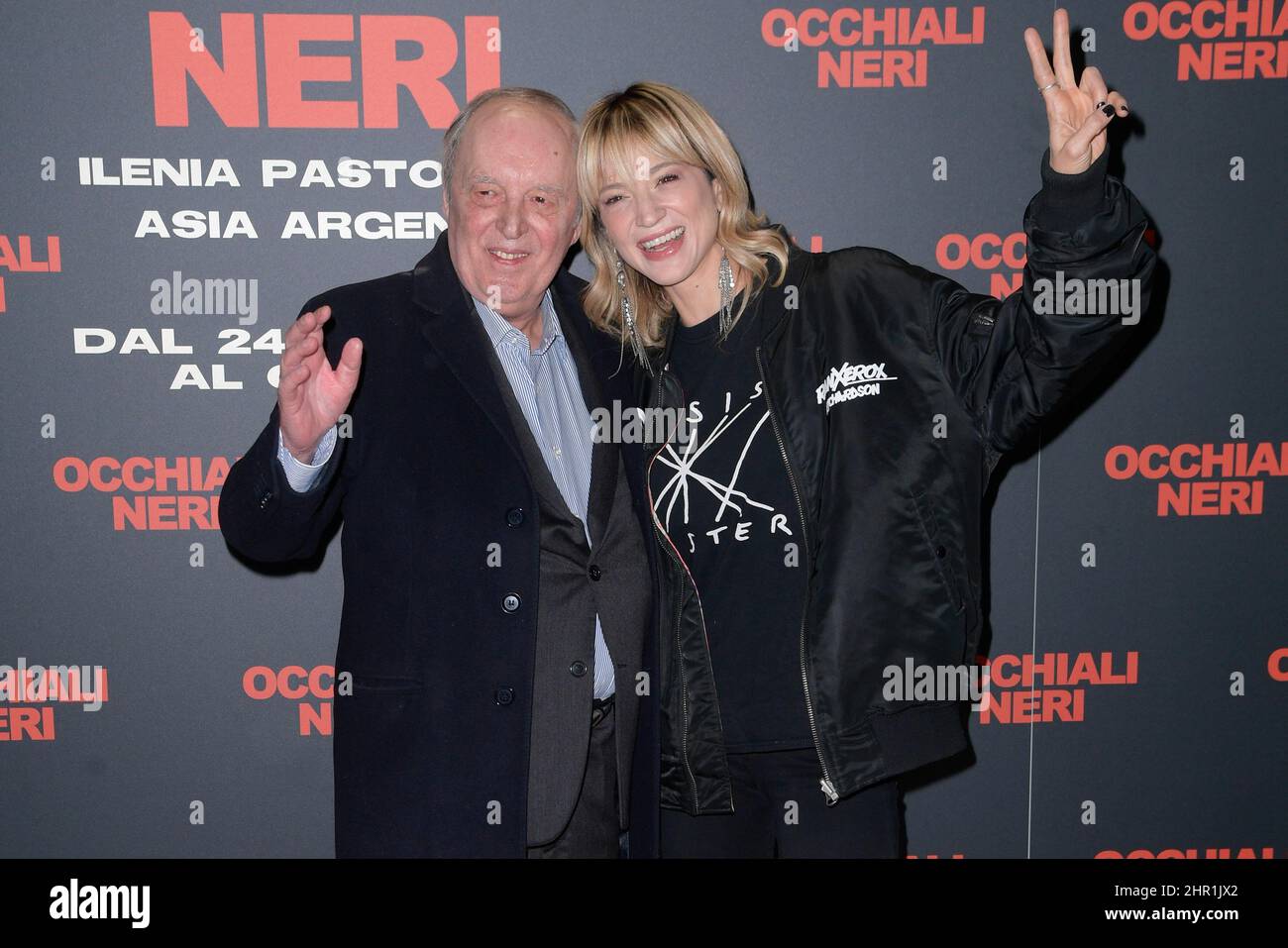 Dario Argento and Asia Argento attend the premiere of the movie ...