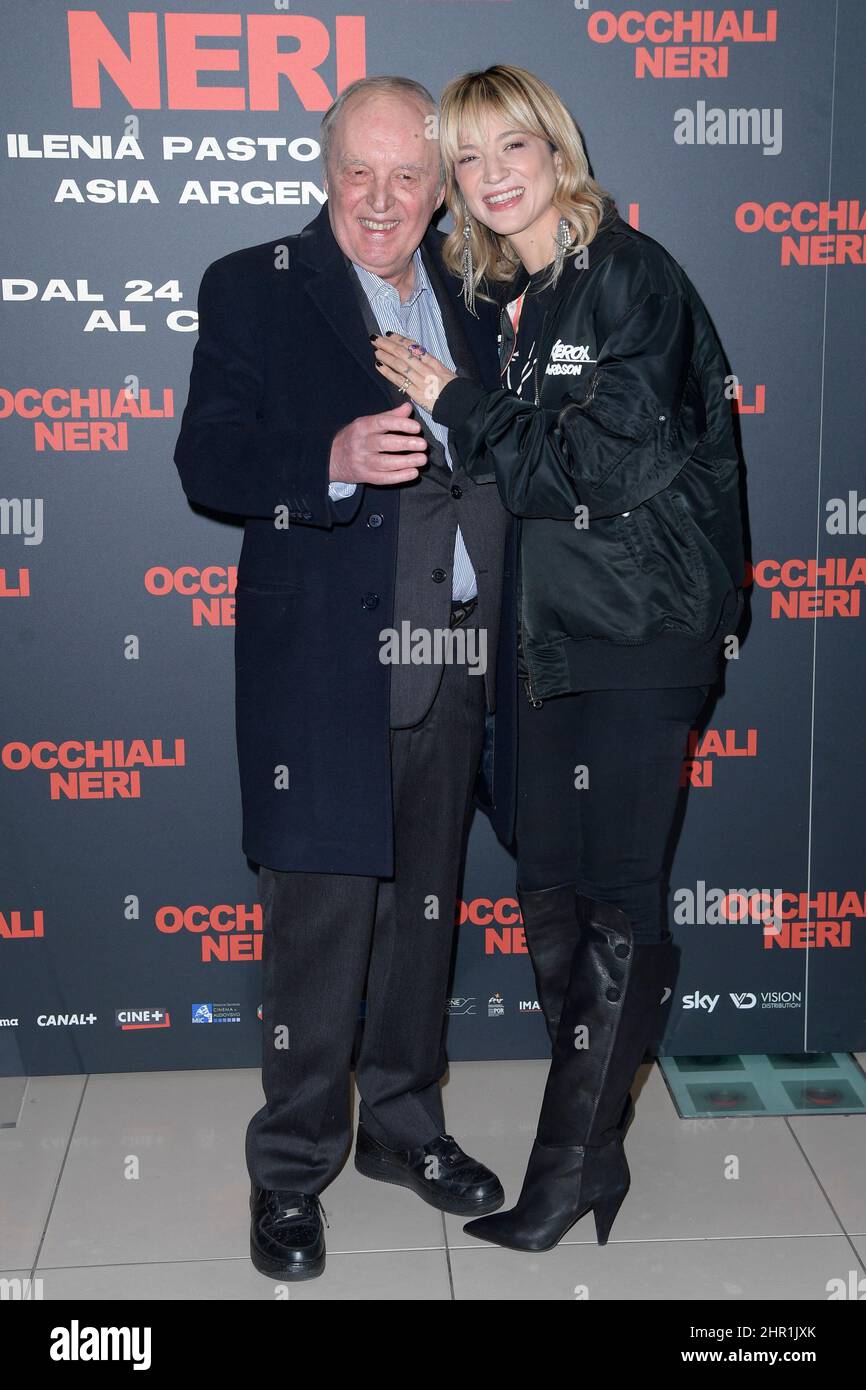 Dario Argento and Asia Argento attend the premiere of the movie ...