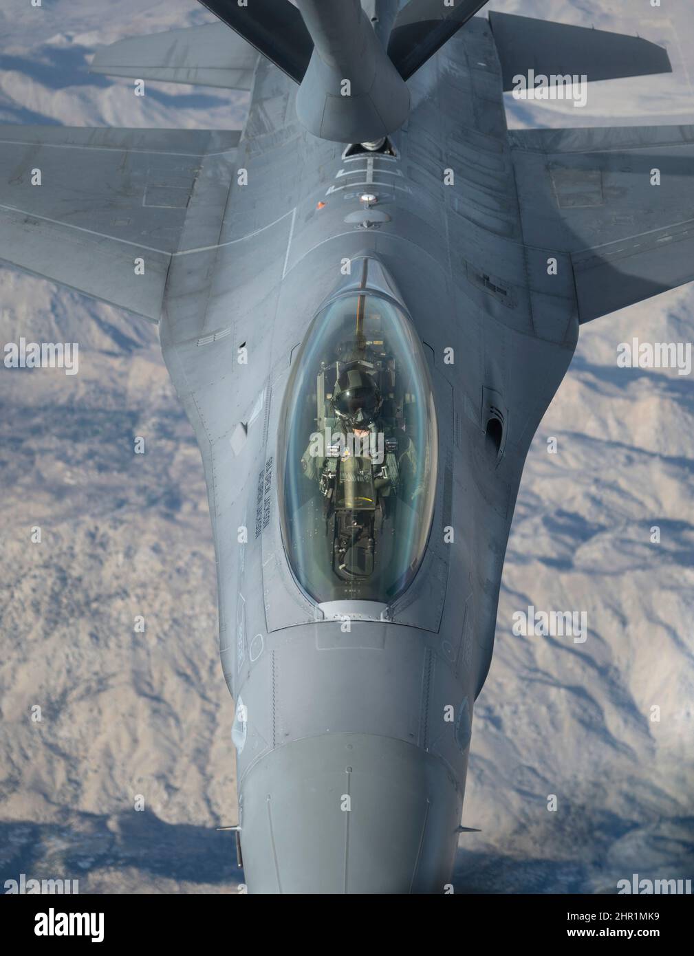 Lt. Col. Brent Ritzke, 416th Squadron Commander, flies an F-16 Falcon ...