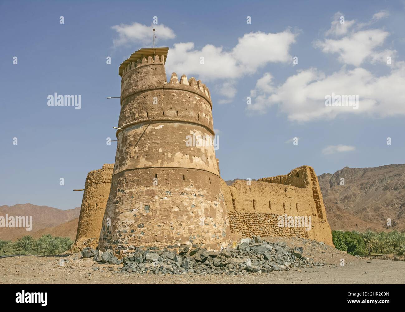 Al Bithnah Fort is a traditional fortification located in the Wadi Ham ...