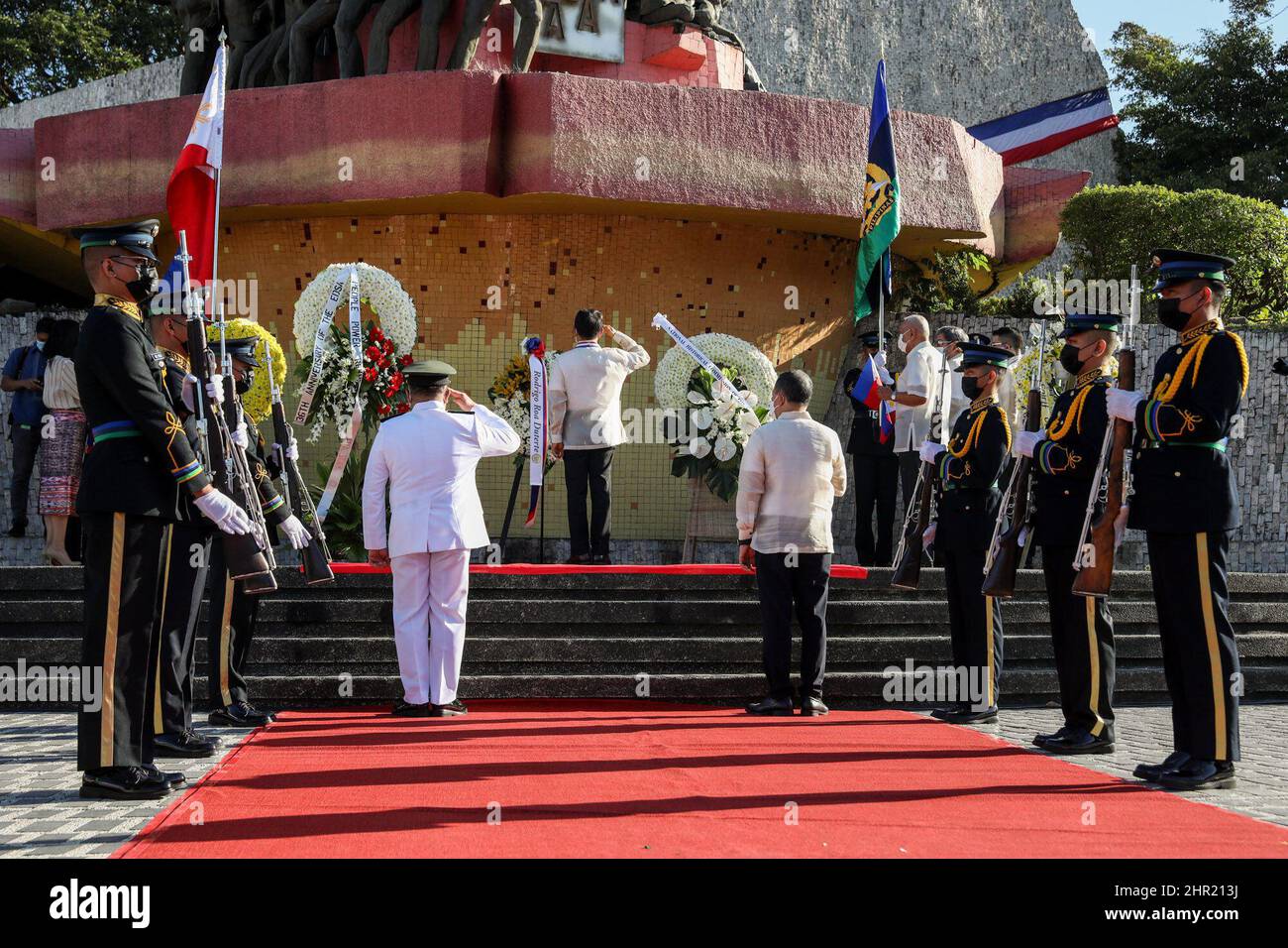 Manila, Philippines. 25th Feb, 2022. Secretary of the Interior and ...
