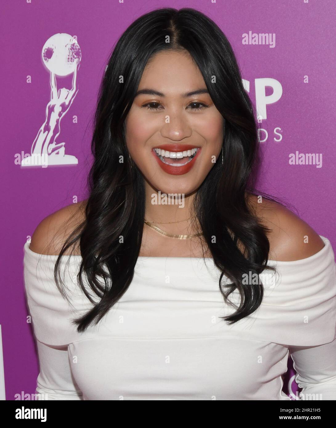 Alyssa Navarro arrives at the 53rd NAACP Image Awards Nominees ...