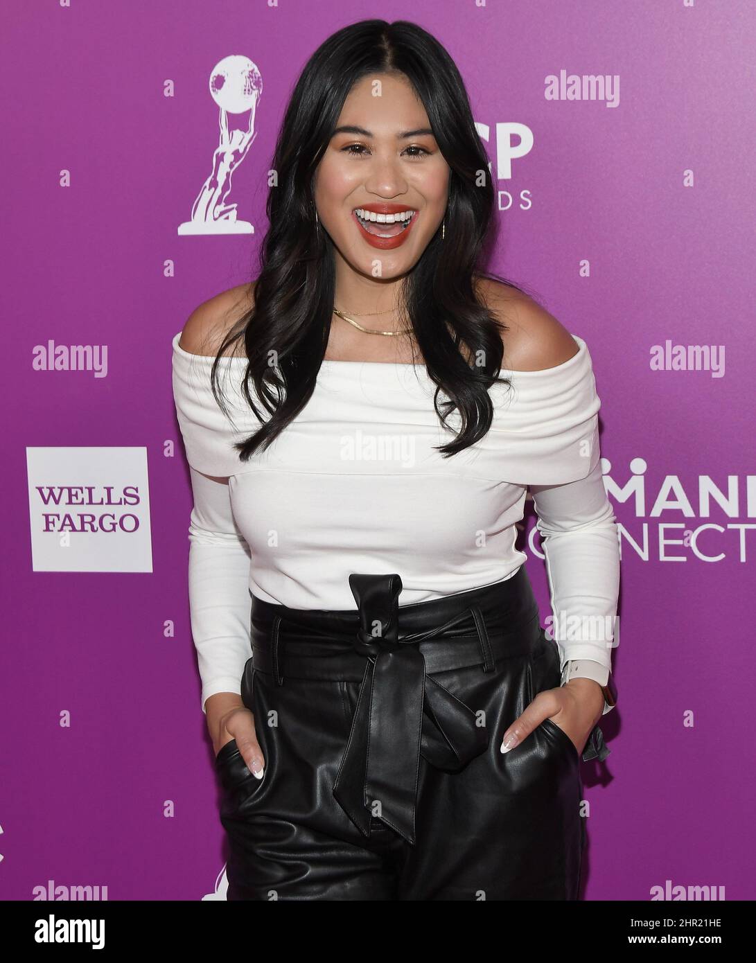 Alyssa Navarro arrives at the 53rd NAACP Image Awards Nominees ...