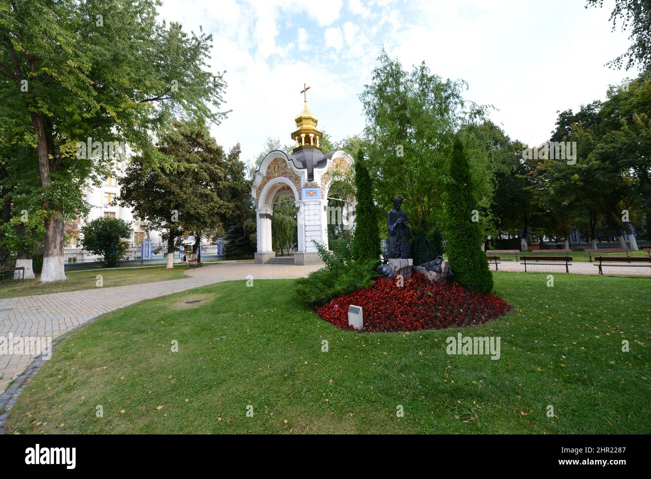 Saint Michael’s Monastery Chapel in Kyiv, Ukraine Stock Photo - Alamy