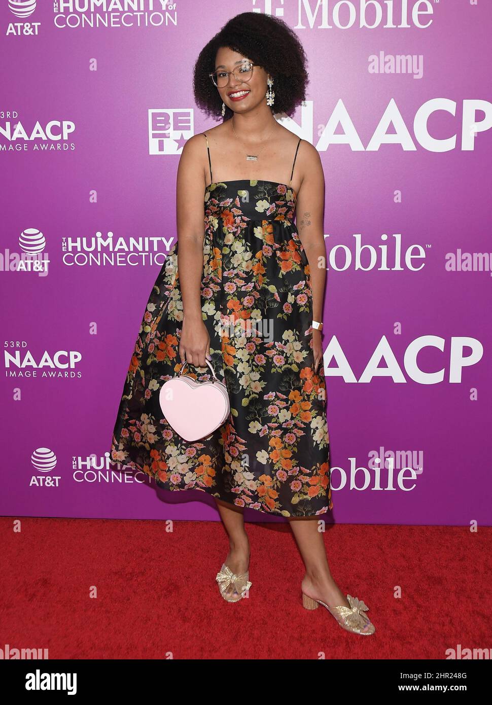 Elise Bryant arrives at the 53rd NAACP Image Awards Nominees Reception ...