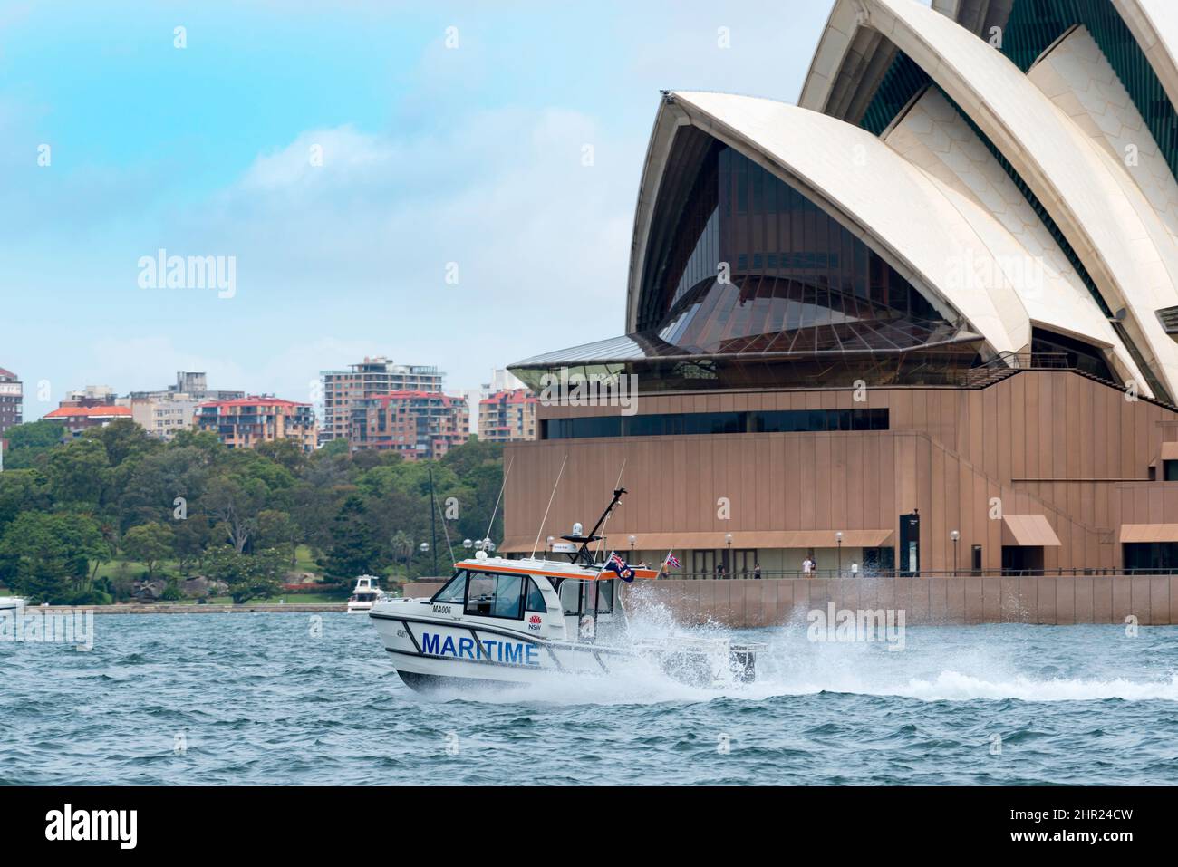 The 2020 launched, 8 metre Sailfish, New South Wales Maritime vessel ...