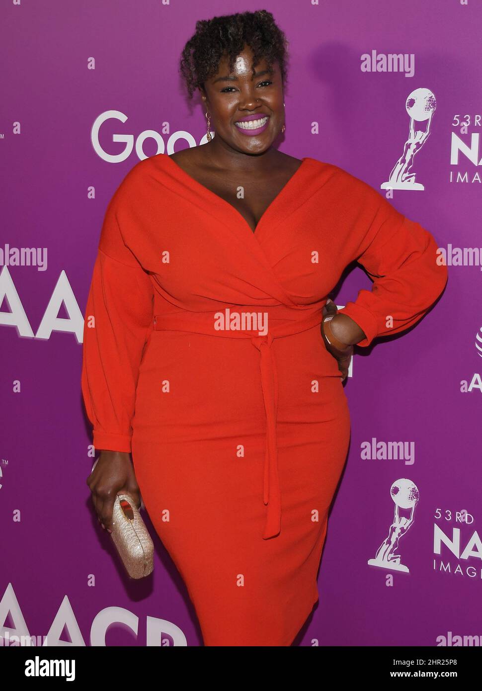 Los Angeles, USA. 24th Feb, 2022. Akilah Green arrives at the 53rd ...