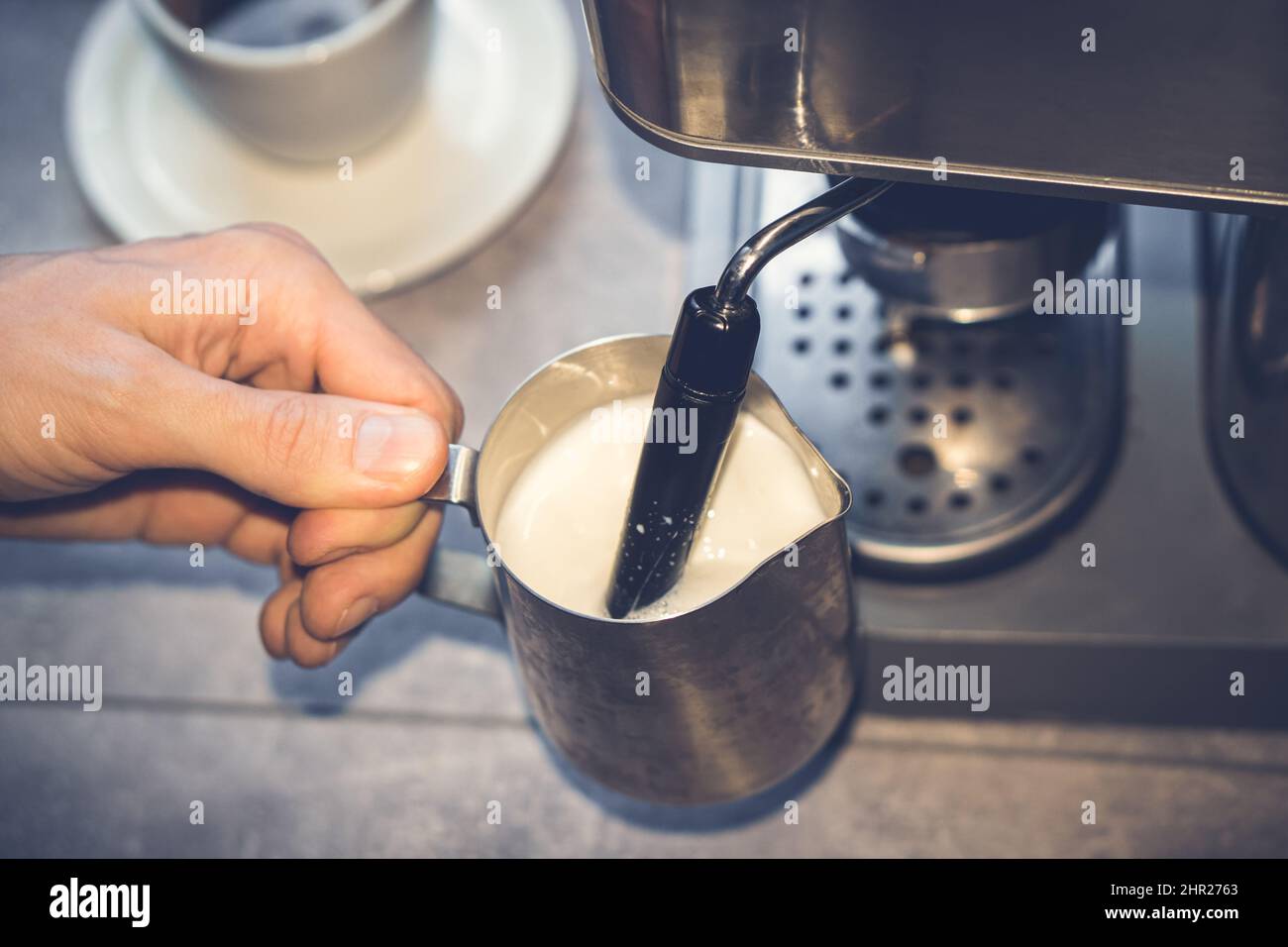 Milk seller hi-res stock photography and images - Alamy