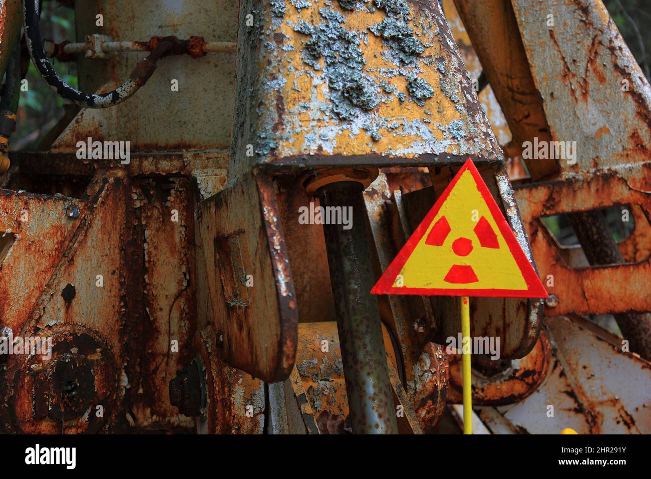 Radiation Warning Sign Chernobyl