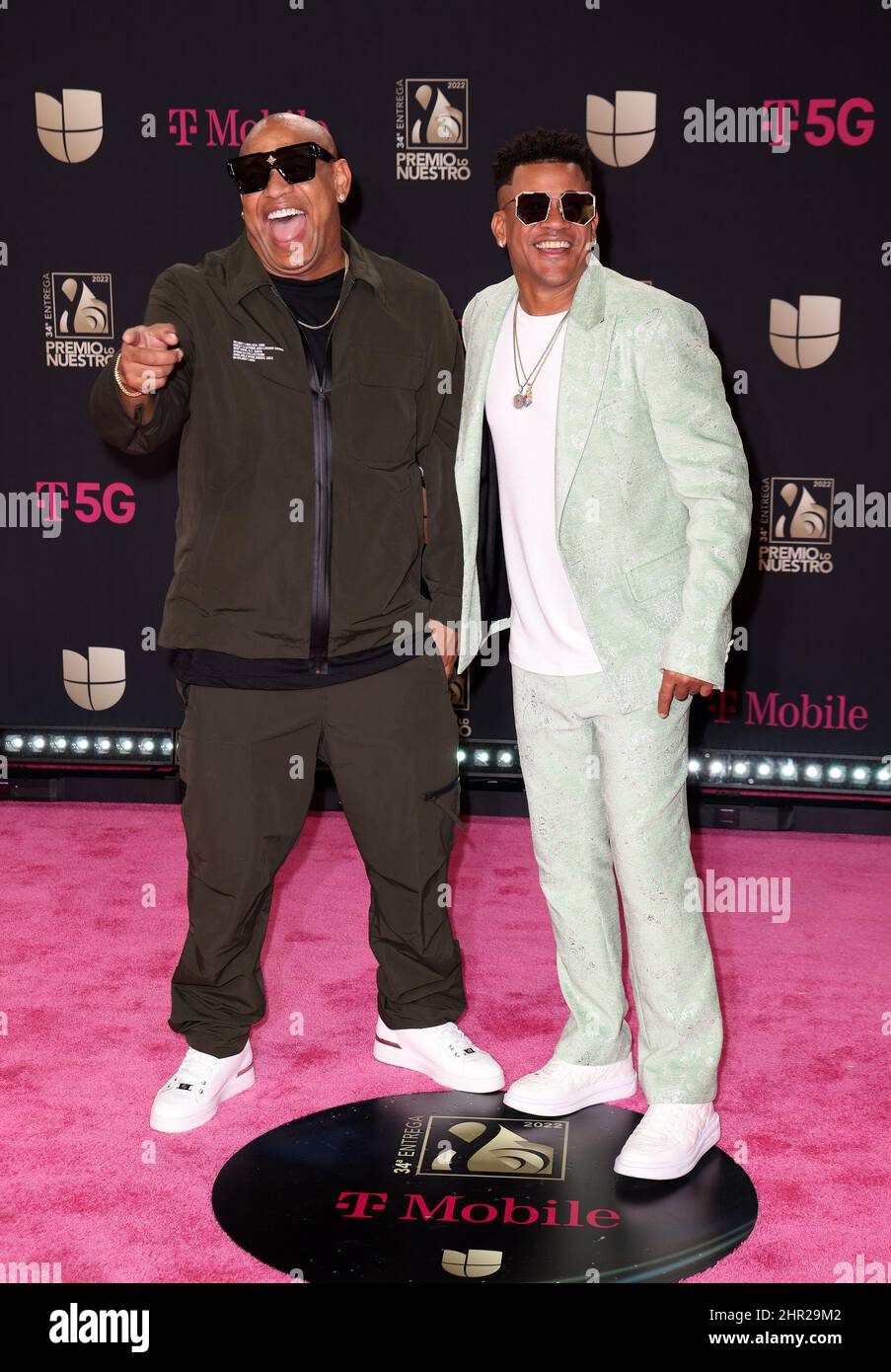 MIAMI, FLORIDA - FEBRUARY 24: Alexander Delgado and Randy Malcom of ...