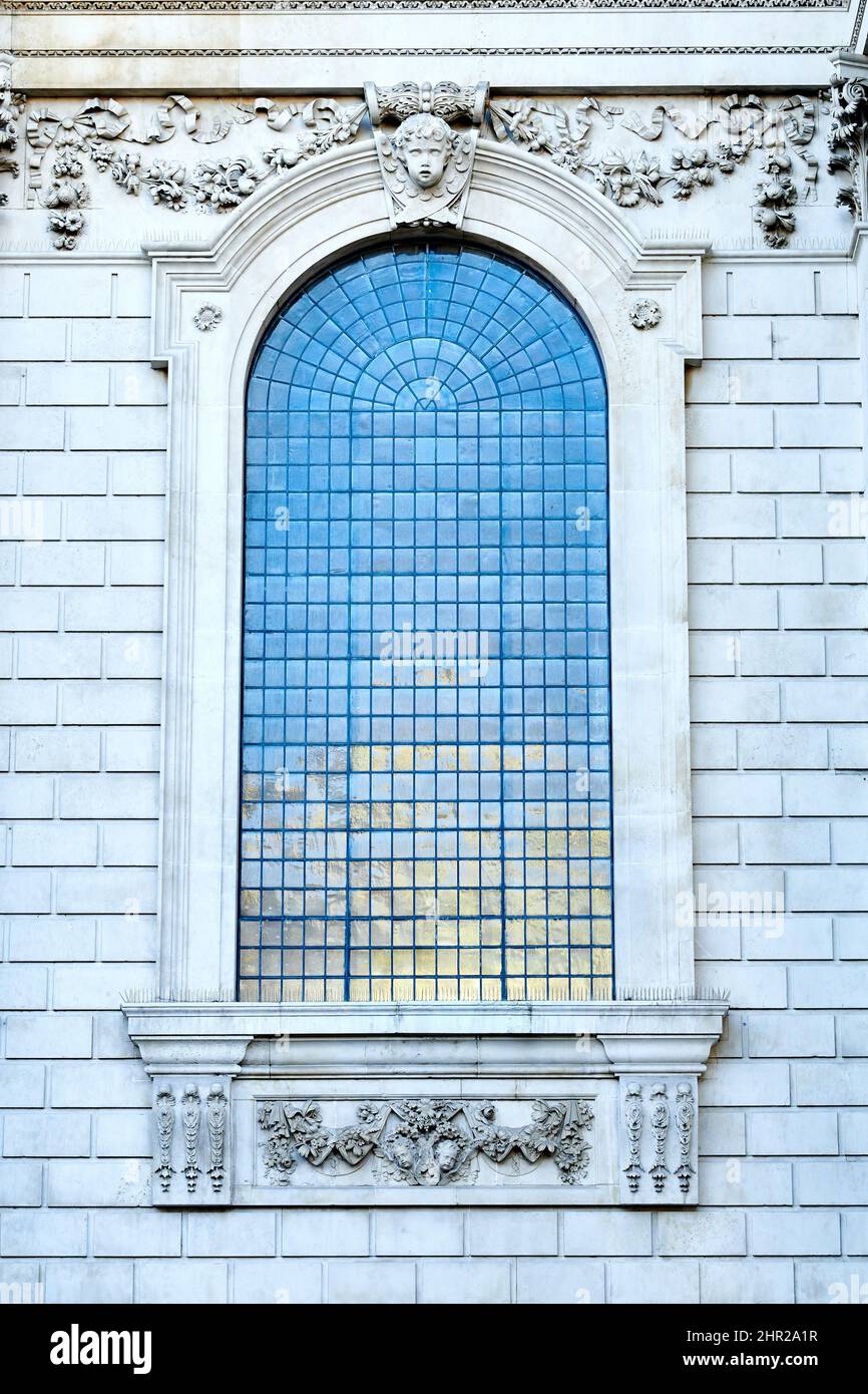 Window on St Paul's cathedral, City of London, England Stock Photo - Alamy
