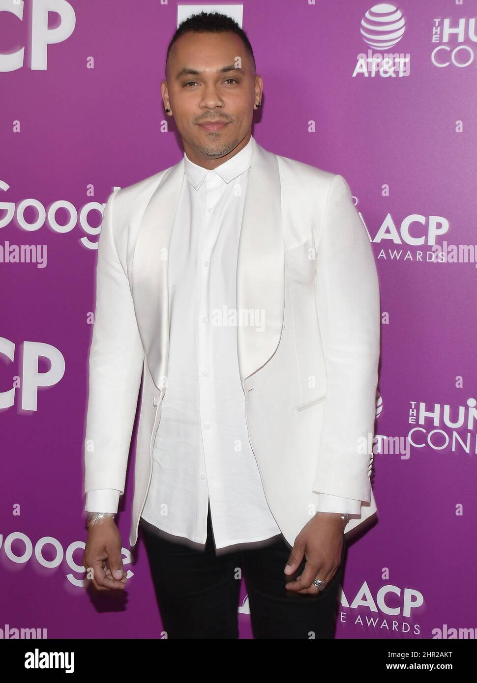 Jason McGee arrives at the 53rd NAACP Image Awards Nominees Reception ...