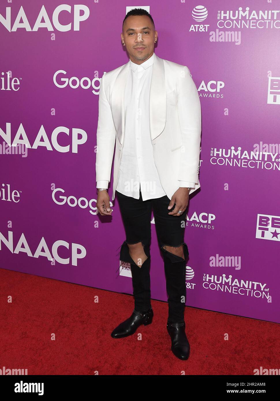 Jason McGee arrives at the 53rd NAACP Image Awards Nominees Reception ...