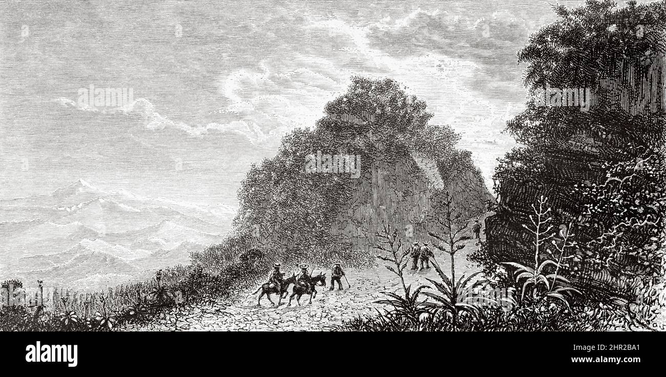 El Boquerón de Chipaque mountain pass, Cundinamarca, Bogota, Republic ...