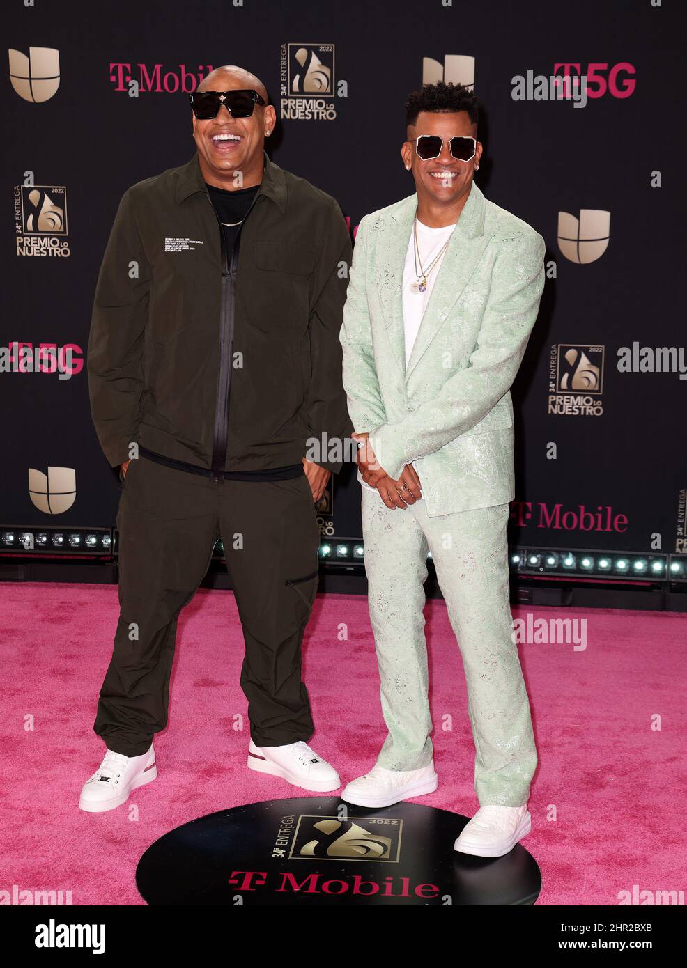 MIAMI, FLORIDA - FEBRUARY 24: Alexander Delgado and Randy Malcom of ...