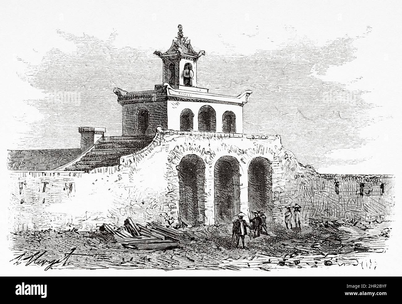 Thang Long Imperial Citadel, Hanoi, Vietnam. Asia. Conquest of the ...