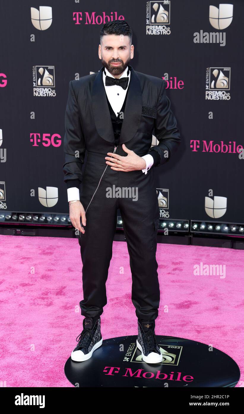 MIAMI, FLORIDA - FEBRUARY 24: Jomari Goyso attends Univision's 34th ...