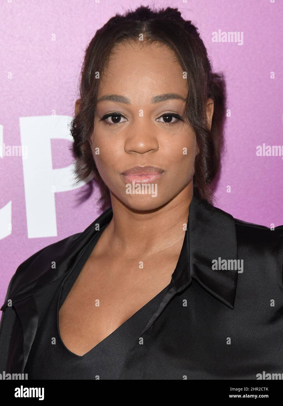 Tiara Bivins arrives at the 53rd NAACP Image Awards Nominees Reception ...