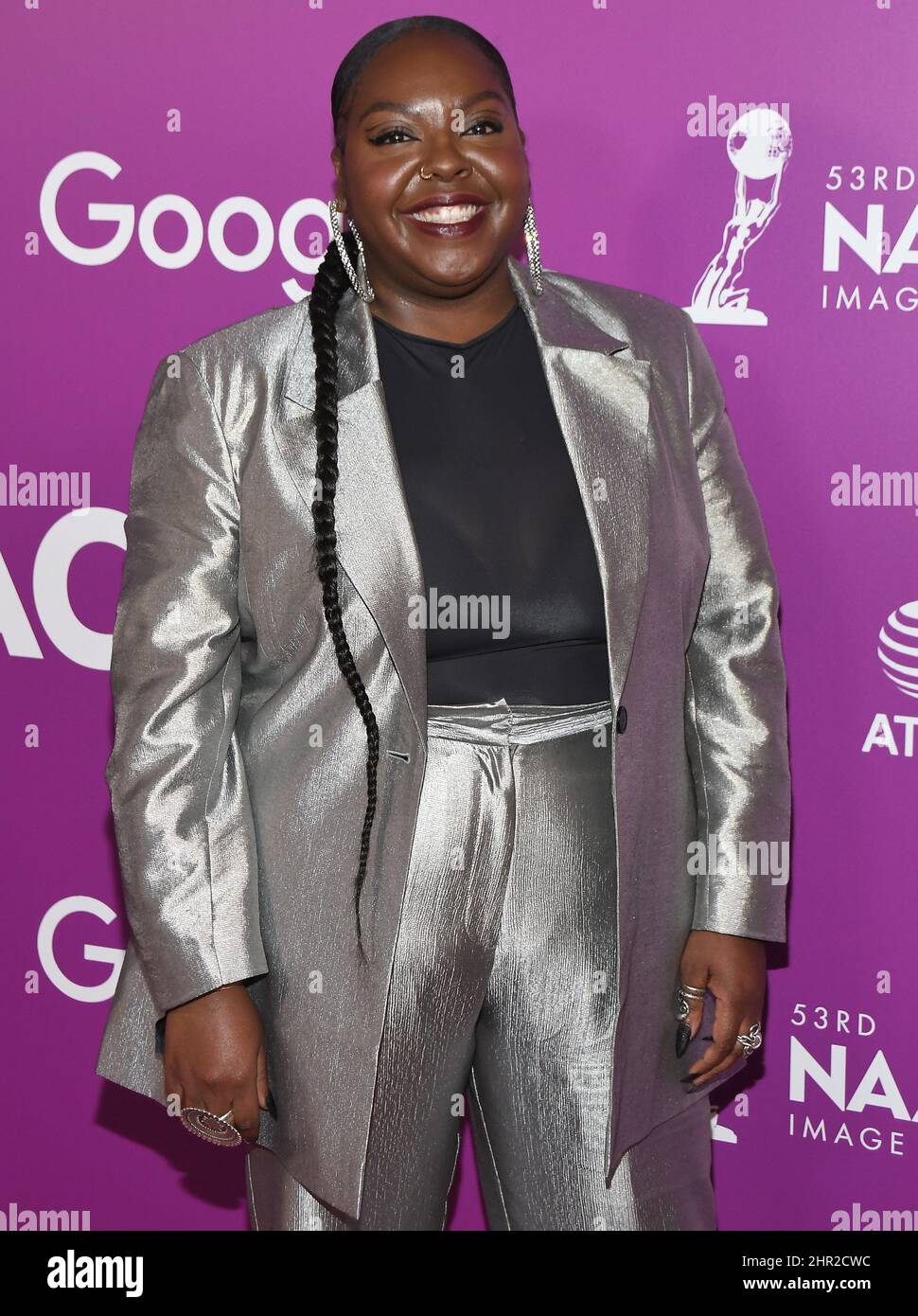 Tiffany Johnson arrives at the 53rd NAACP Image Awards Nominees ...