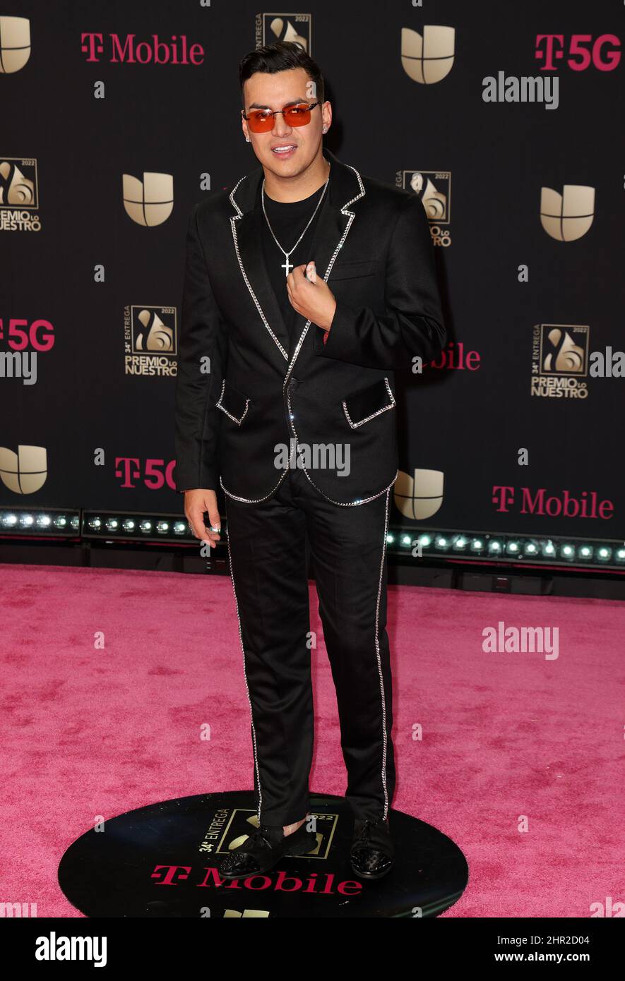 MIAMI, FLORIDA - FEBRUARY 24: Yeison Jimenez attends Univision's 34th ...