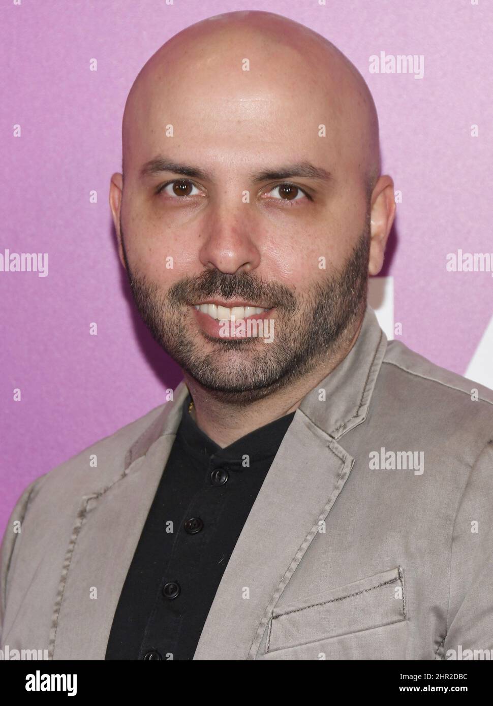 Los Angeles, USA. 24th Feb, 2022. Enrico Natale arrives at the 53rd ...