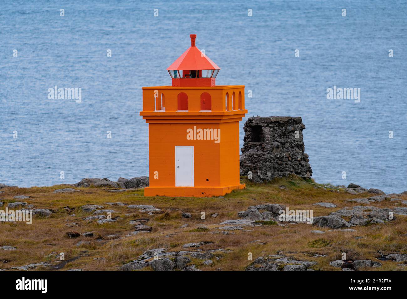 Orange lighthouse hi-res stock photography and images - Alamy